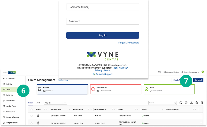 (CRP) Getting Started_Claims_Dentrix_Sending Claims from Dentrix to ...