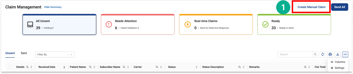 (CRP) Getting Started_Claims_Manual Submission | Vyne Dental